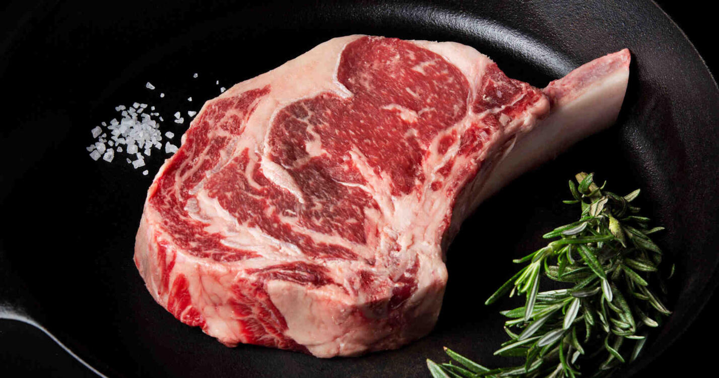 Beef Prime Bone in Rib Steak - Frenched - Delivered Across the US ...